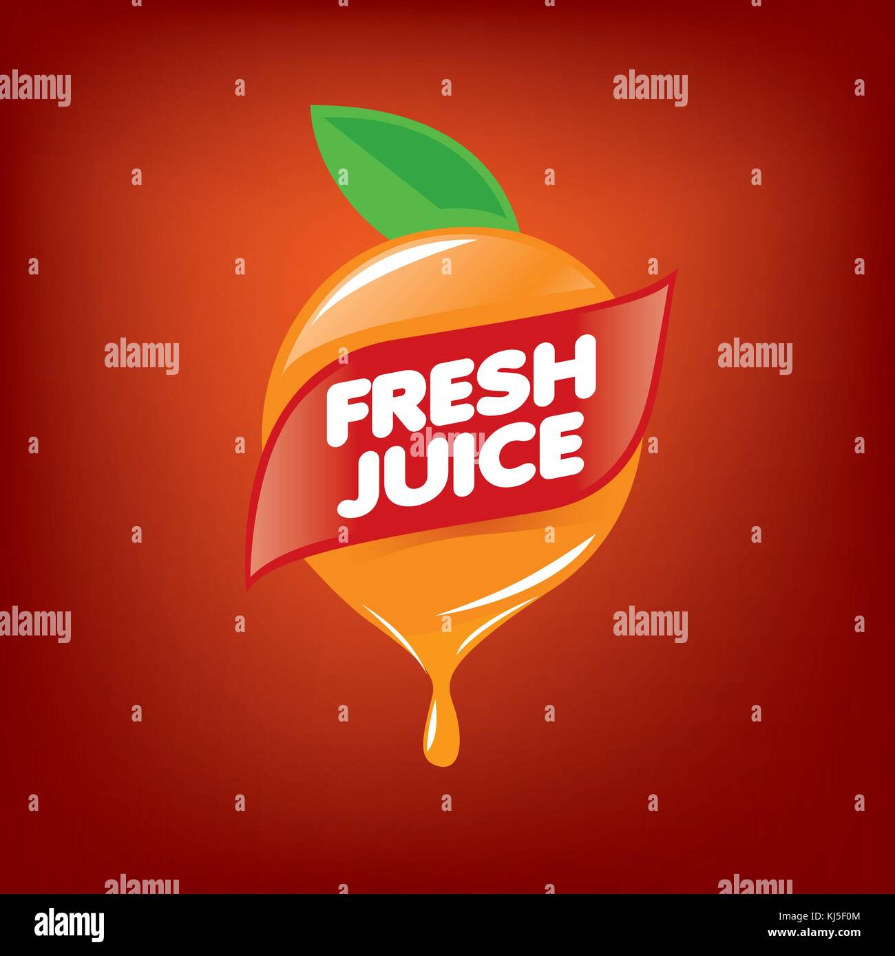 logo of fresh juice Stock Vector Image & Art - Alamy