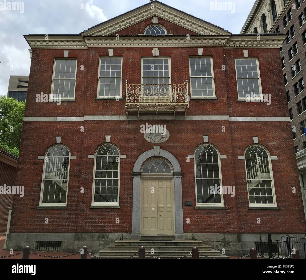 Exterior view of the Old City Hall in Philadelphia which is part of the ...