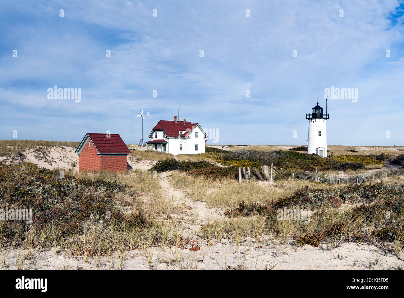 Race Point Lighthouse, Cape Cod, Massachusetts, USA Stock Photo - Alamy