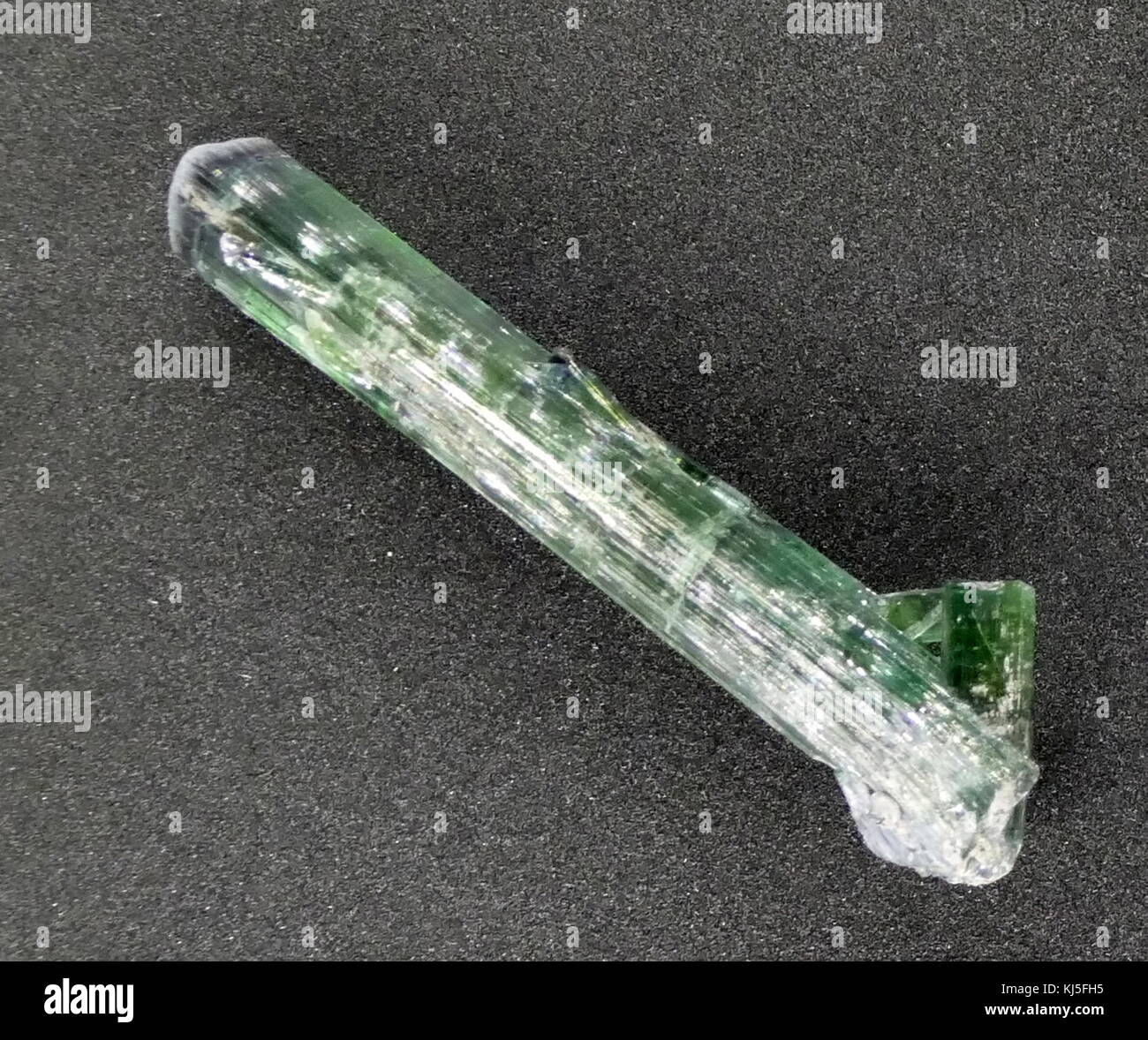 A sample of Elbaite, a valuable form of Tourmaline. Dated 20th Century ...