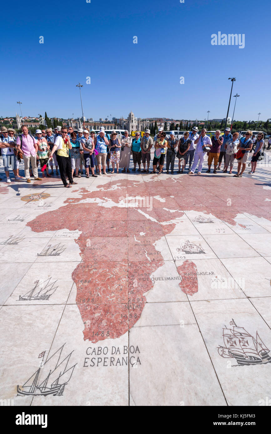 World map, Lisbon Stock Photo - Alamy