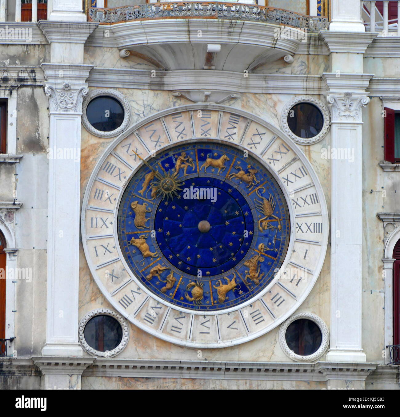 St Mark's Clock is the clock housed in the Clock tower on the Piazza ...