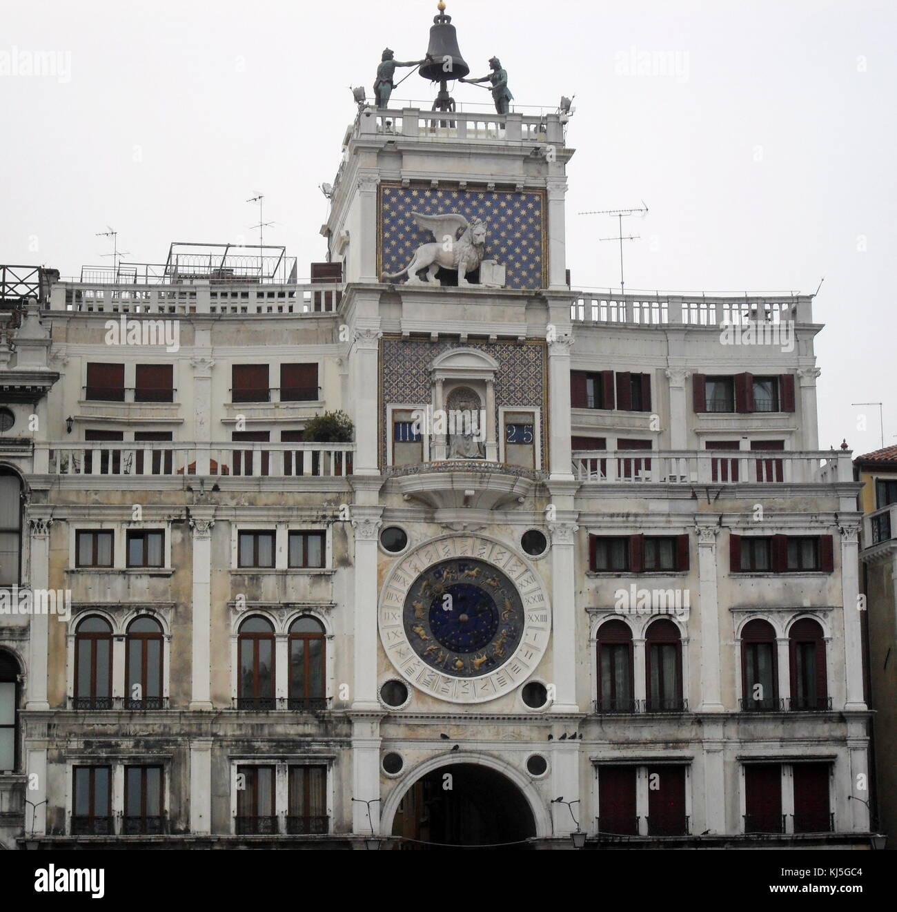 St Mark's Clock is the clock housed in the Clock tower on the Piazza ...
