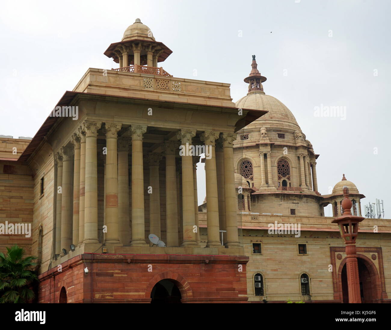 The North Block of the Secretariat Building, Delhi India, where the ...