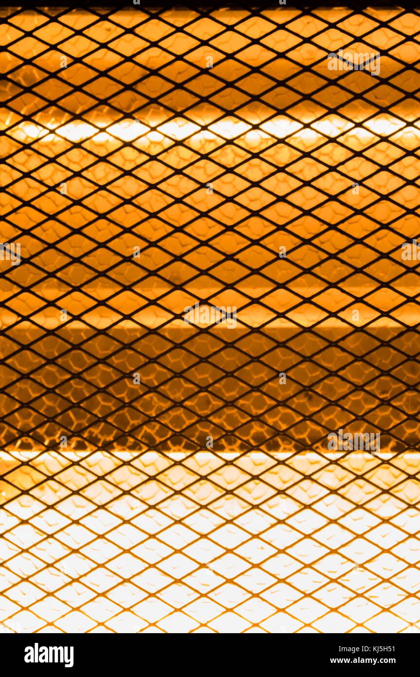 Electrical stove of radiators with metallic grids Stock Photo - Alamy