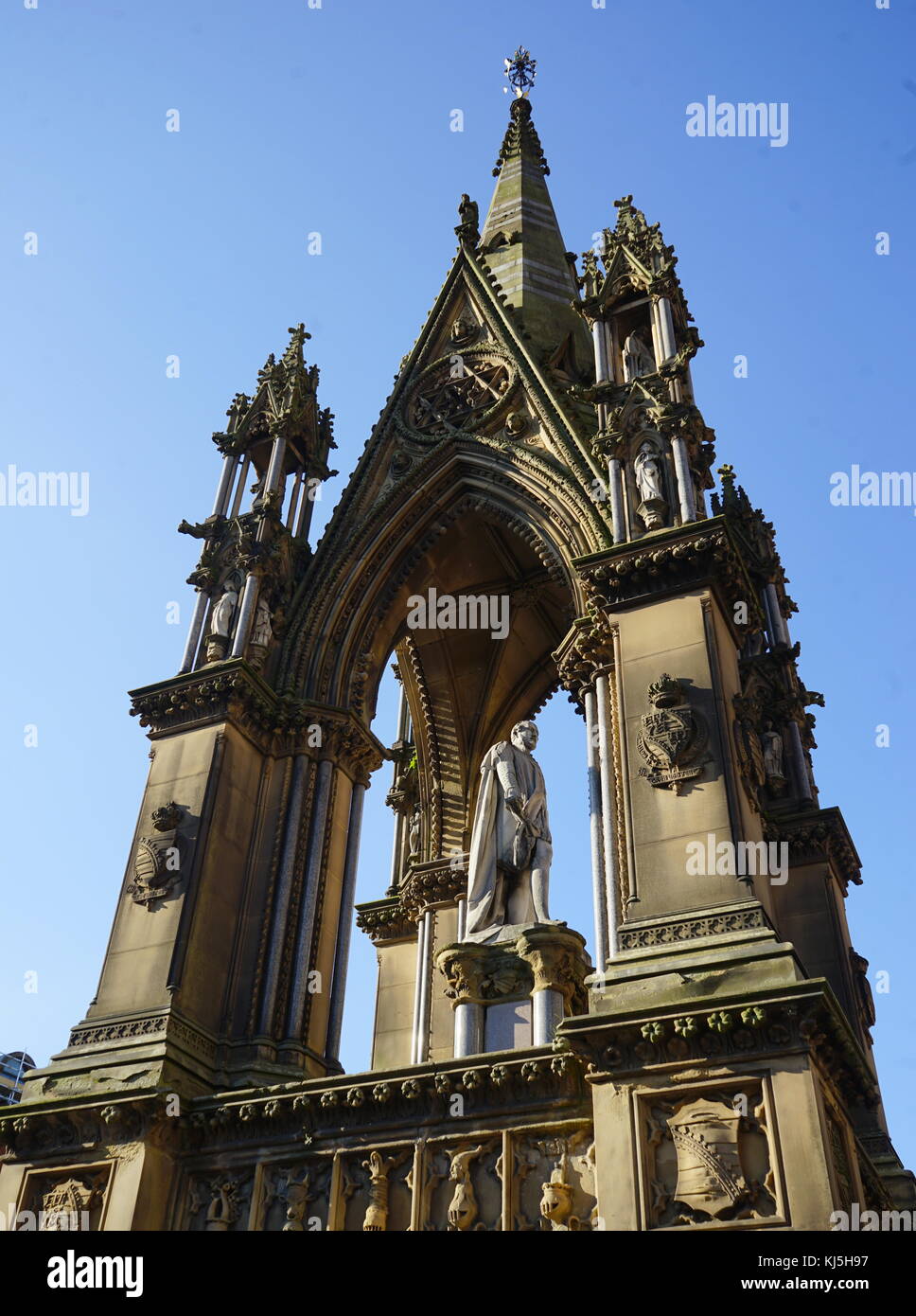 In Manchester, England, Albert Square's largest monument is the Albert ...