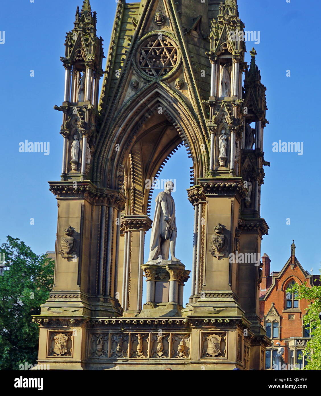 In Manchester, England, Albert Square's largest monument is the Albert ...