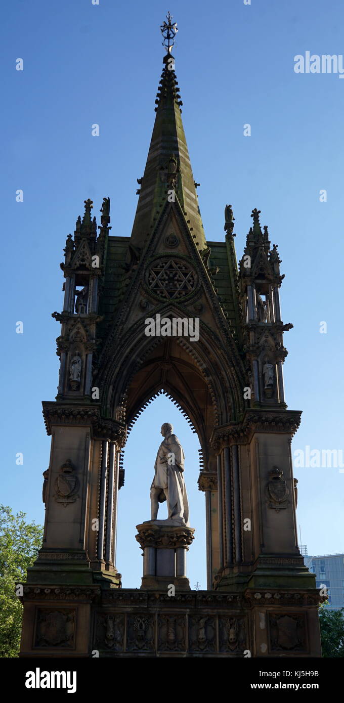 In Manchester, England, Albert Square's largest monument is the Albert ...