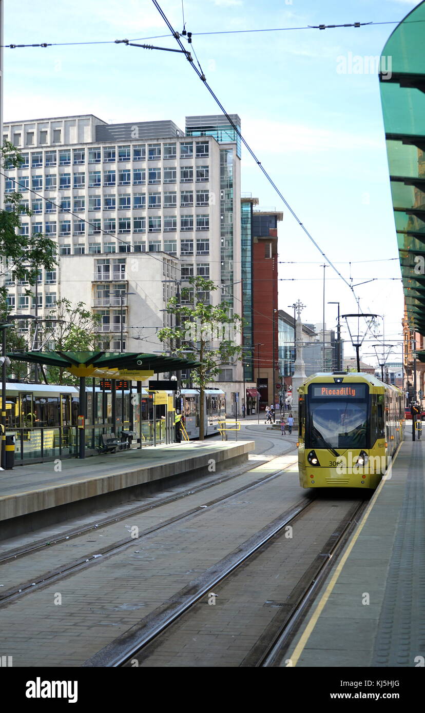 Metrolink (also known as Manchester Metrolink) tram/light rail system ...