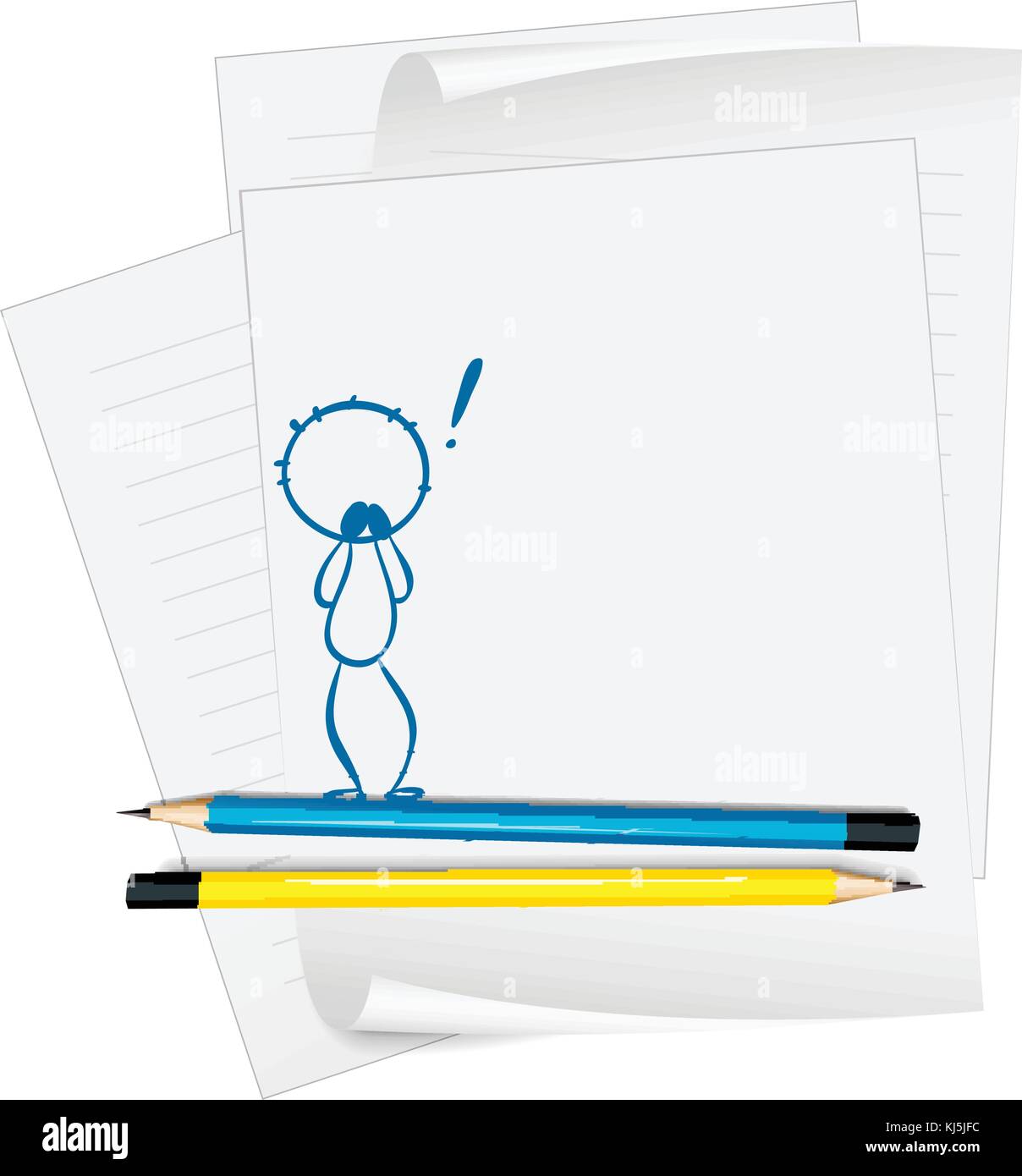 Sheets shock Stock Vector Images - Alamy