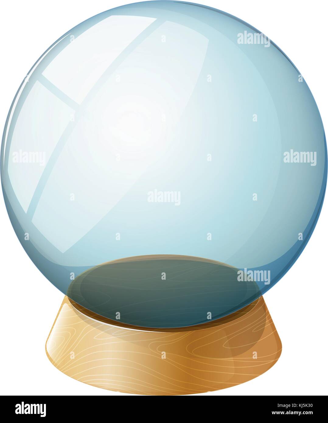 Illustration of a transparent dome on a white background Stock Vector ...