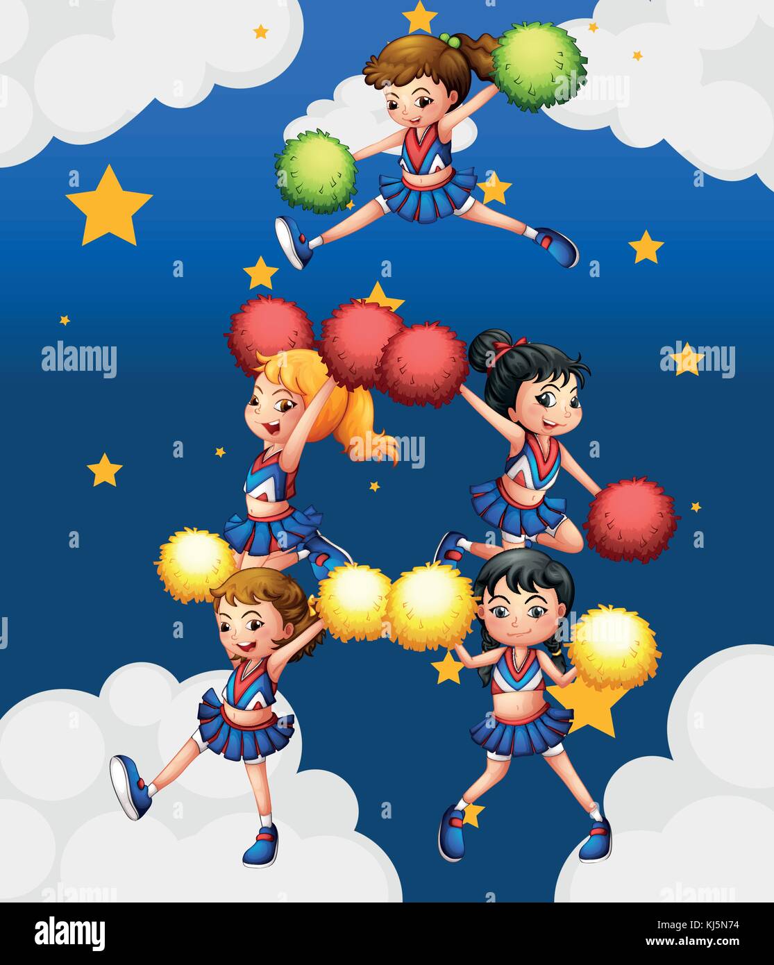 Cheerdance hi-res stock photography and images - Alamy