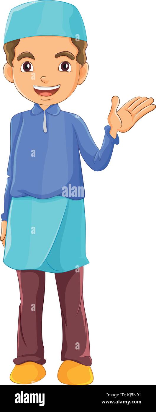 Muslim Boy Clipart