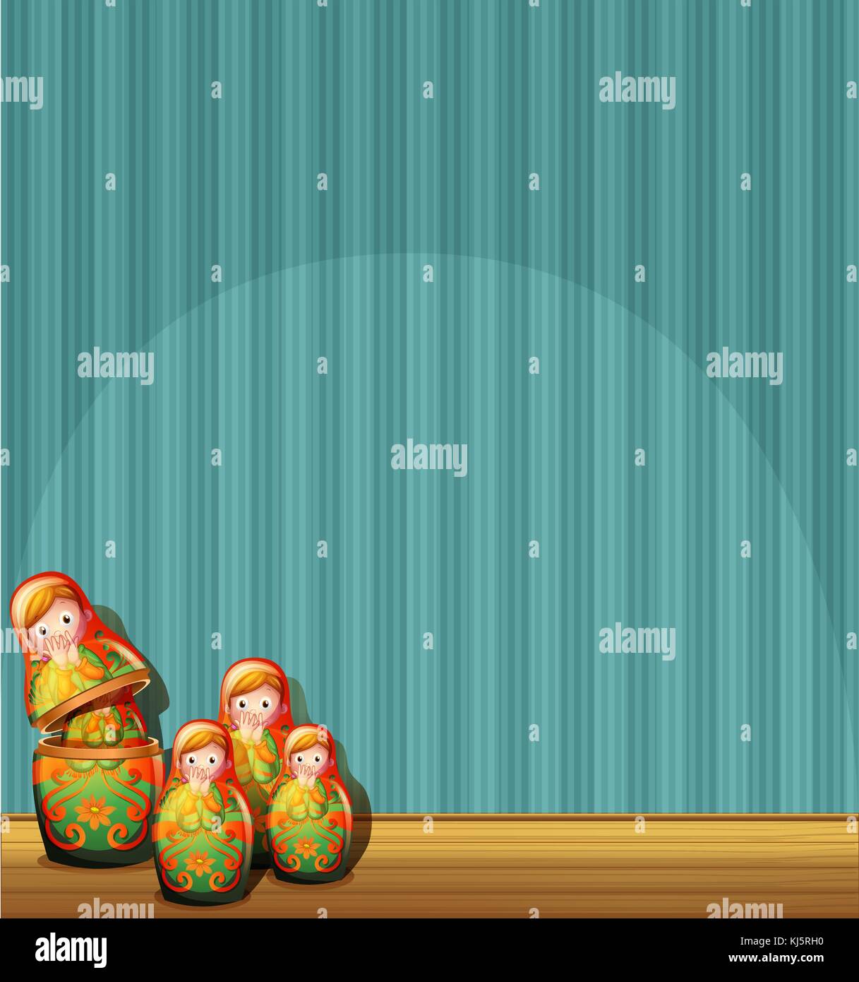 Russian wall art Stock Vector Images - Alamy