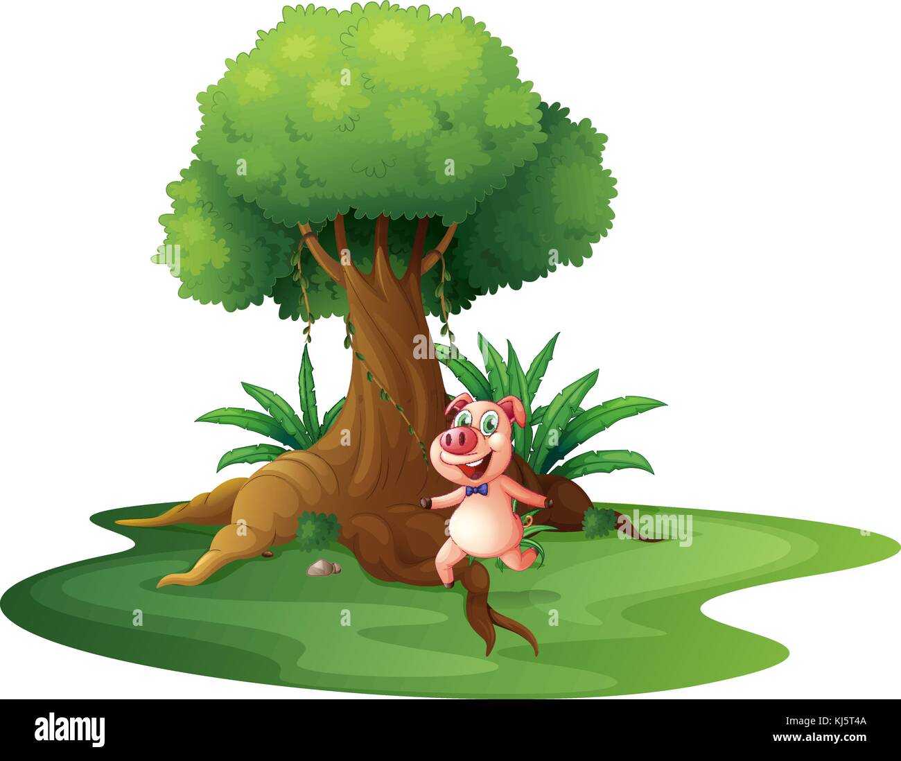 Smiling pink wood background Stock Vector Images - Alamy