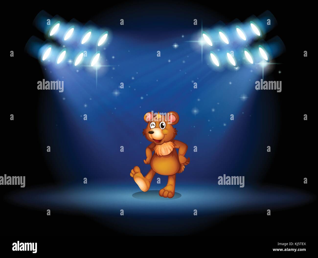 Dancing performing bear Stock Vector Images - Alamy