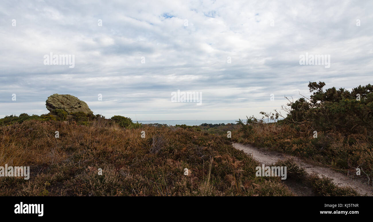 Agglestone Rock, Studland, Dorset, UK Stock Photo - Alamy