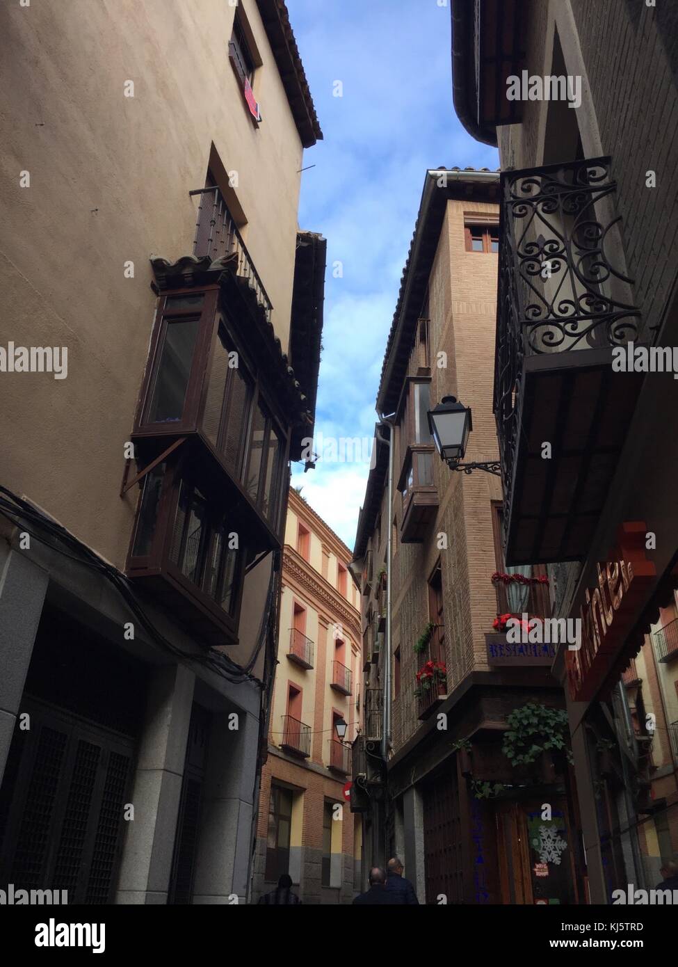 Alleys of Toledo, Spain Stock Photo - Alamy