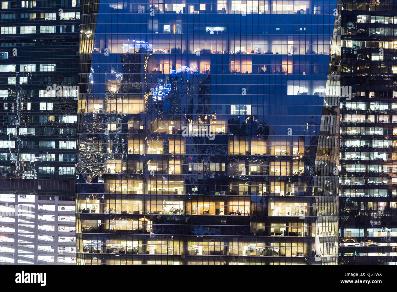 Unique Building Facades At Night