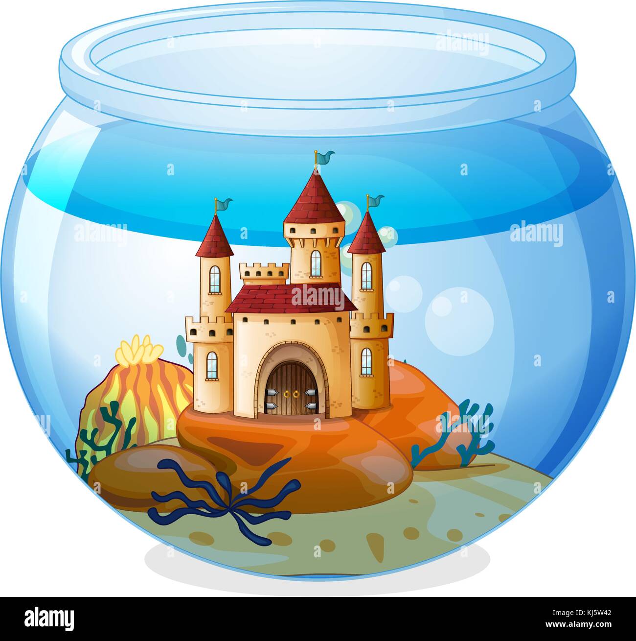 Fishbowl Stock Vector Images - Alamy