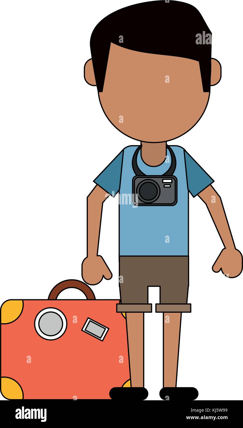 Travel tour tourism tourist traveller Stock Vector Images - Alamy