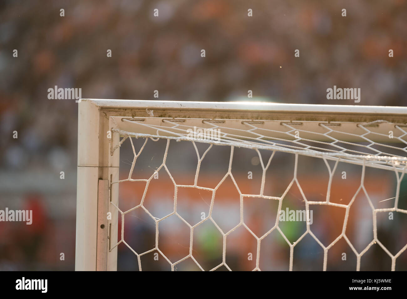 Football stadium pitch goal hi-res stock photography and images - Alamy