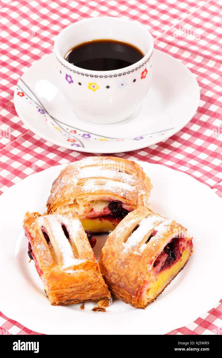 Breakfast is ready on the table Stock Photo - Alamy