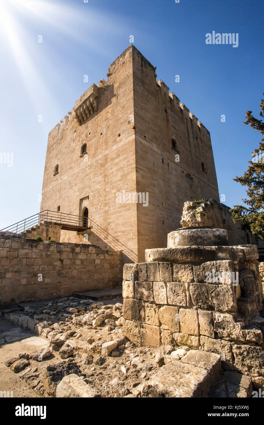Medieval kolossi castle in cyprus hi-res stock photography and images ...
