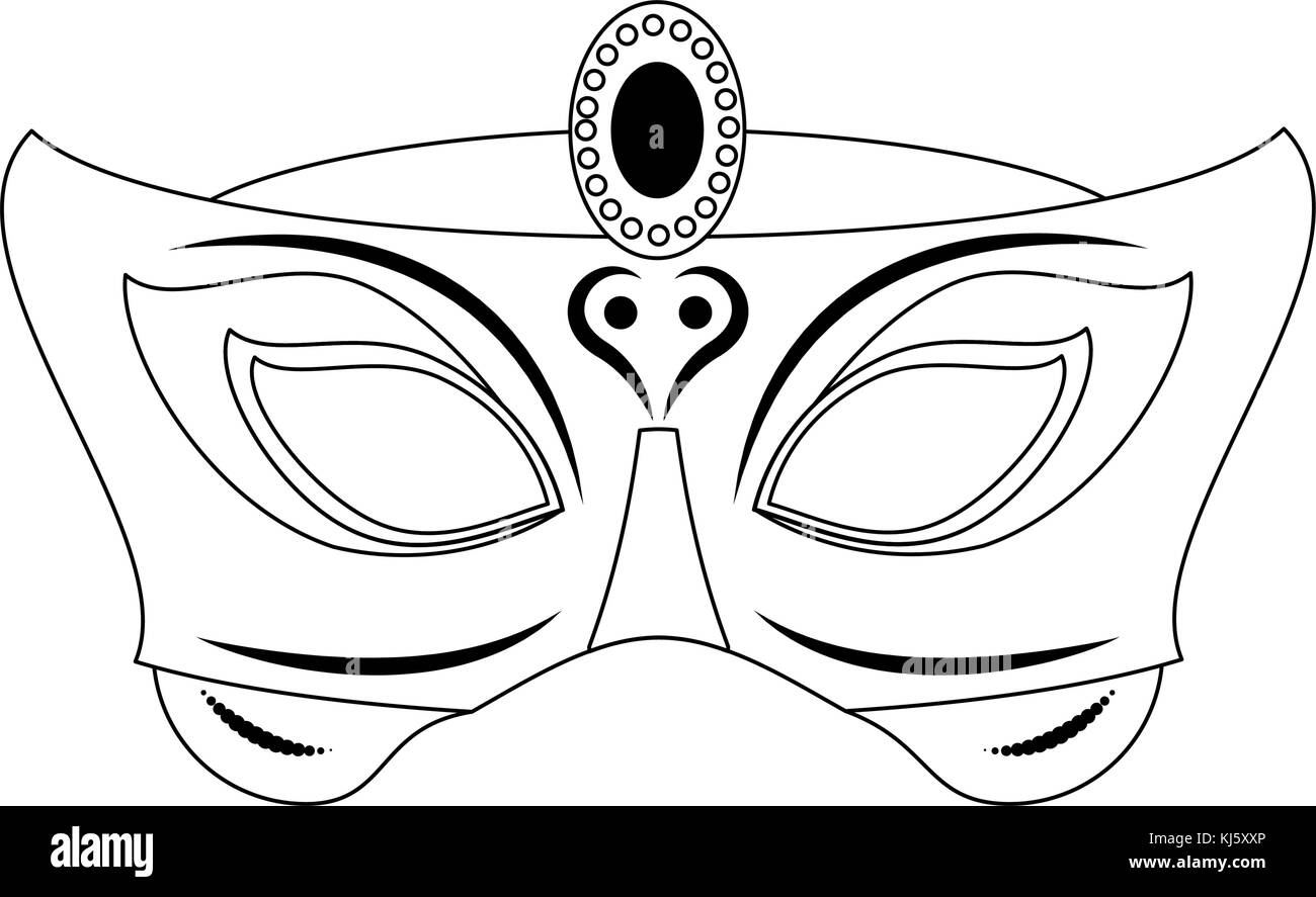 Mardi gras mask Stock Vector Image & Art - Alamy