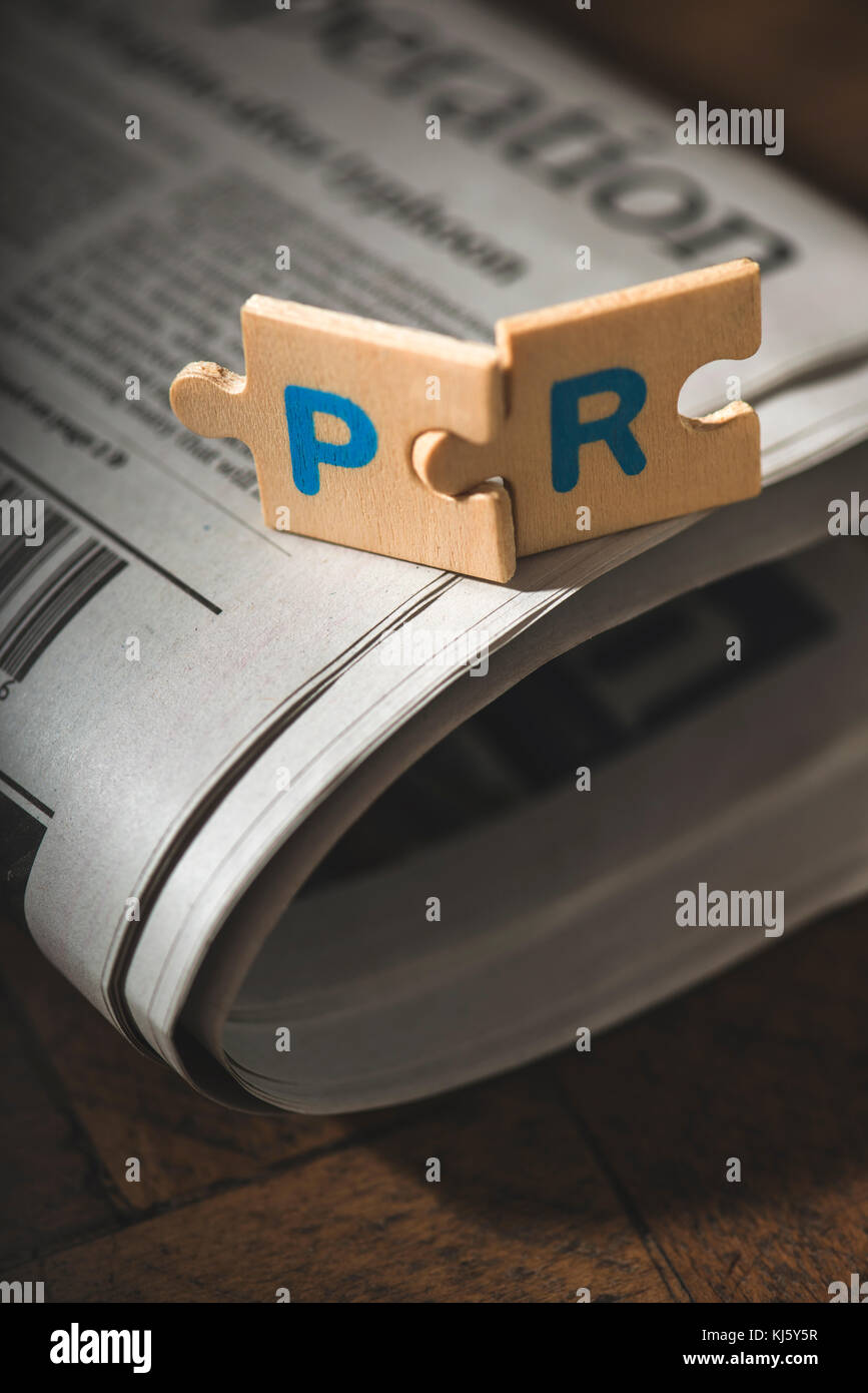 Pr letters hi-res stock photography and images - Alamy