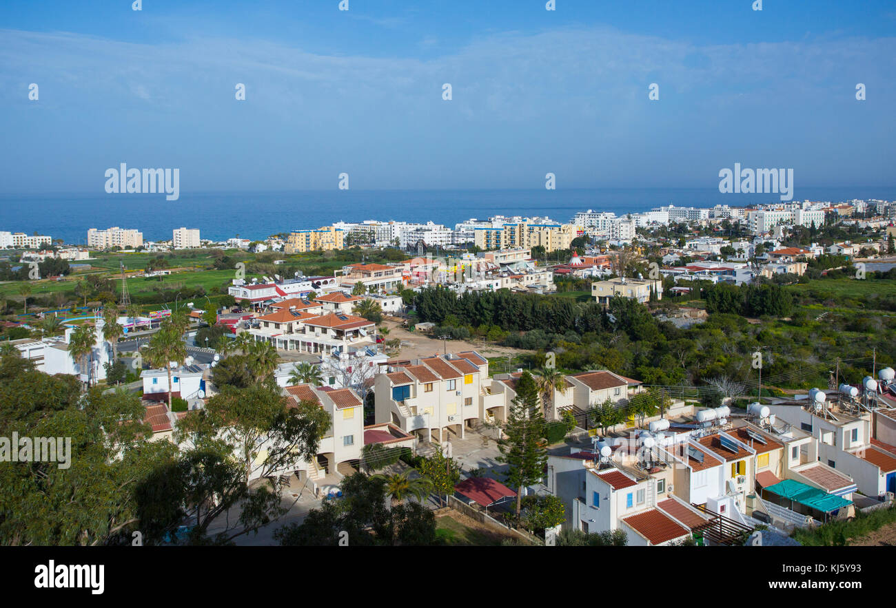 Protaras town hi-res stock photography and images - Alamy
