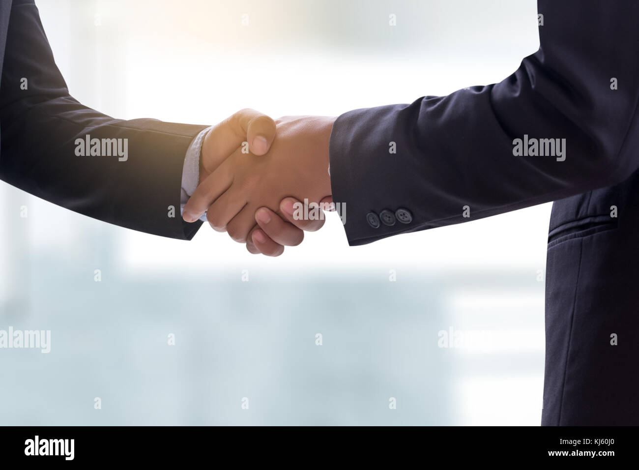 businessman handshake Professional Business partnership meeting concept ...