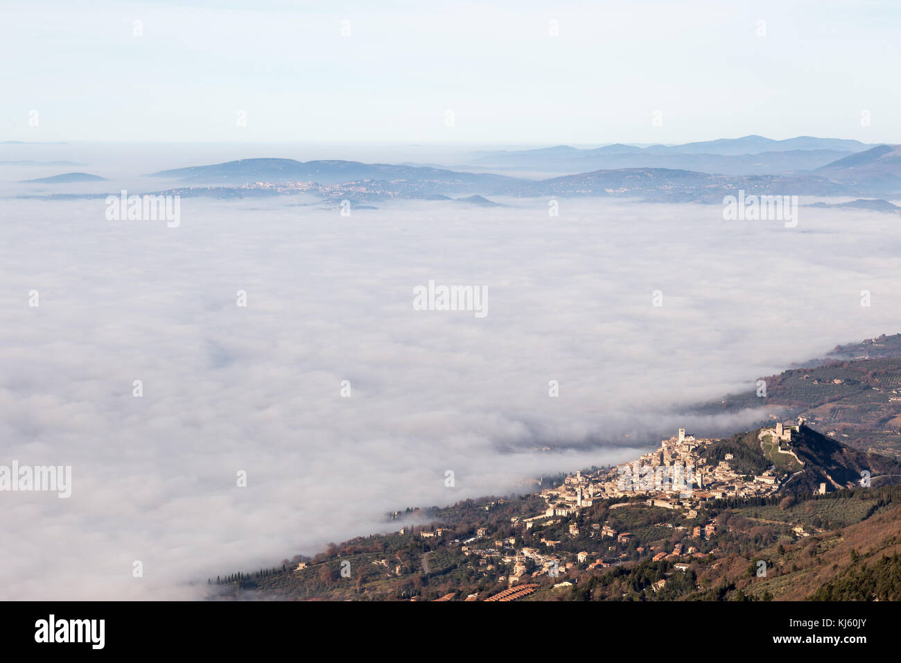 Assisi valley view of assisi hi-res stock photography and images - Alamy
