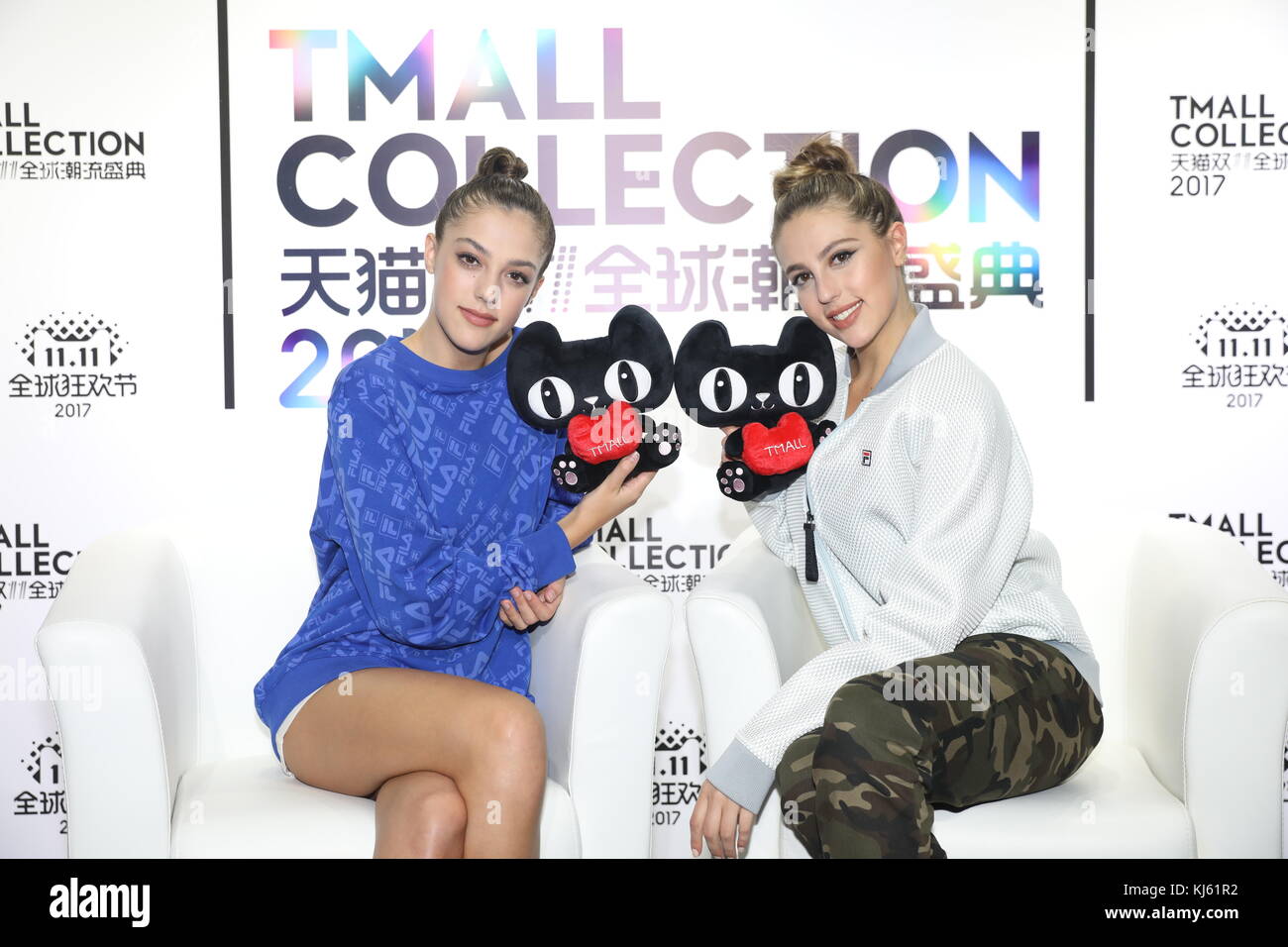 2017 Tmall Collection Show for Alibaba Group's 11.11 Global Shopping Festival Featuring: Sistine ...