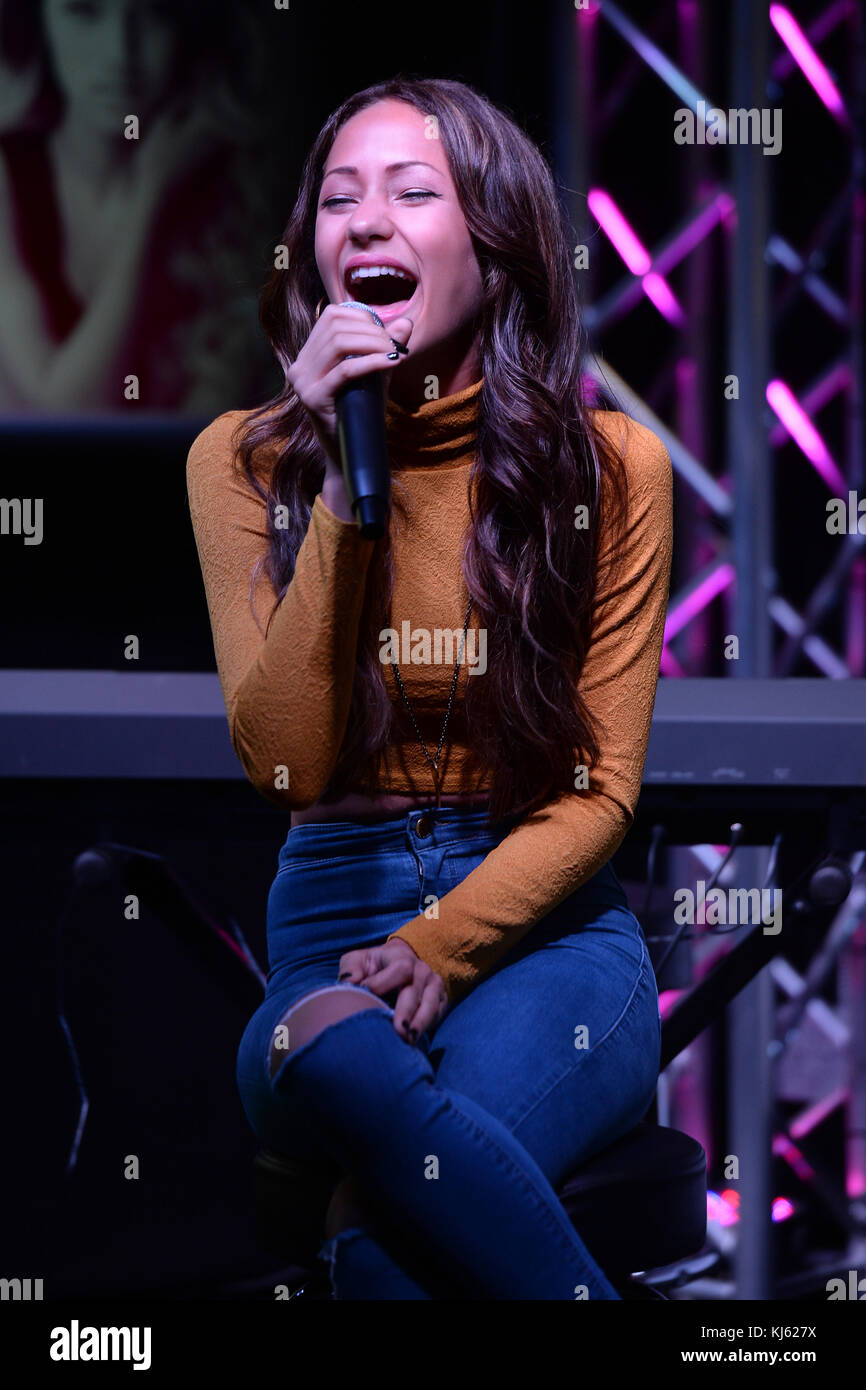 HOLLYWOOD, FL - DECEMBER 02: Skylar Stecker poses for a portrait at 97. ...