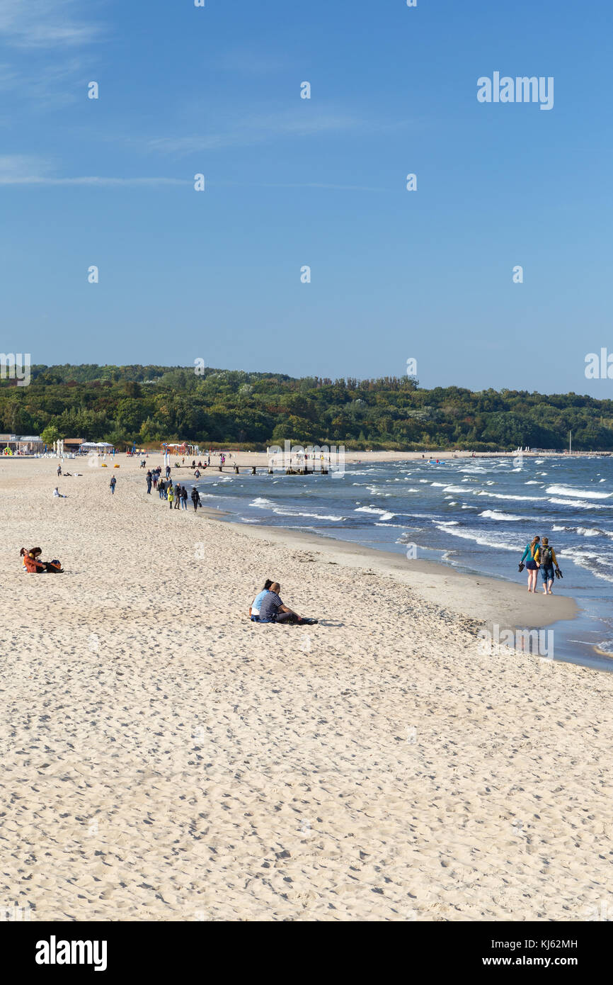 Sopot beach poland hi-res stock photography and images - Alamy