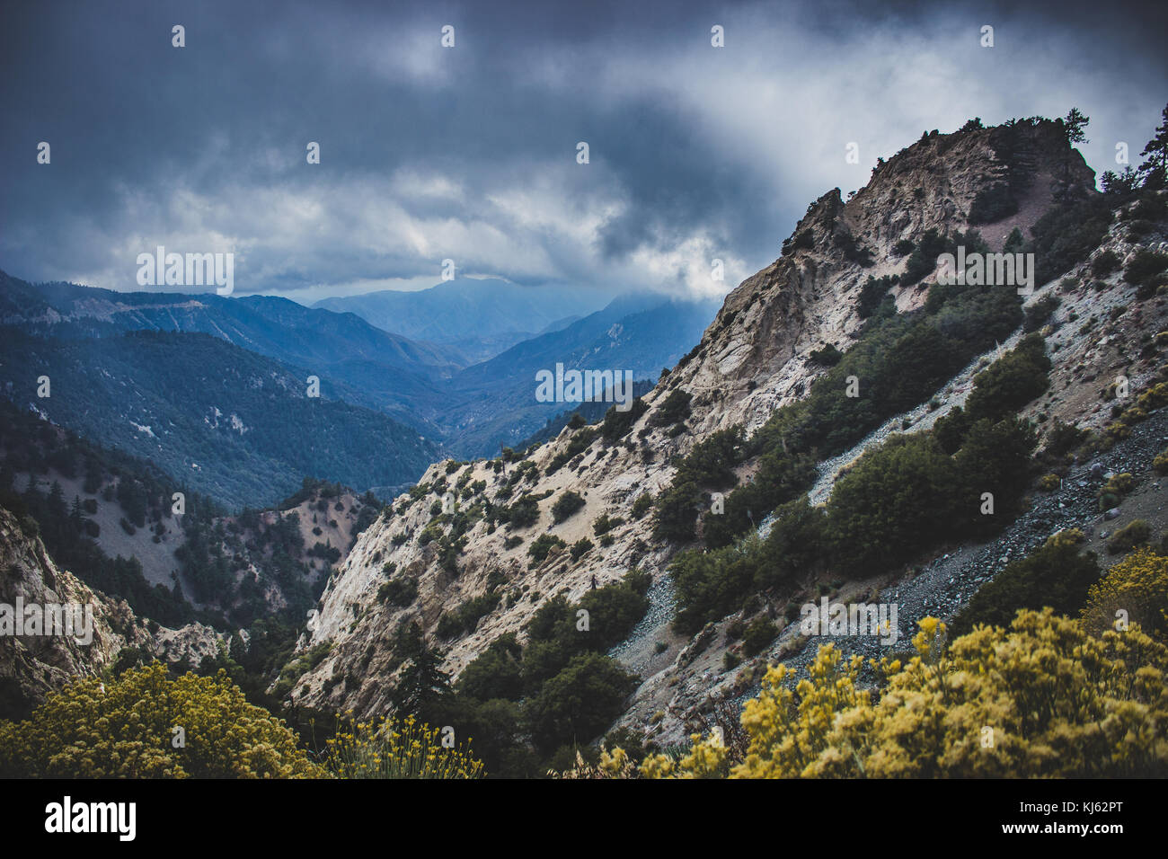 Angeles crest scenic byway hi-res stock photography and images - Alamy