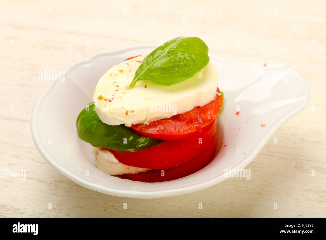 Italian Caprese salad Stock Photo - Alamy