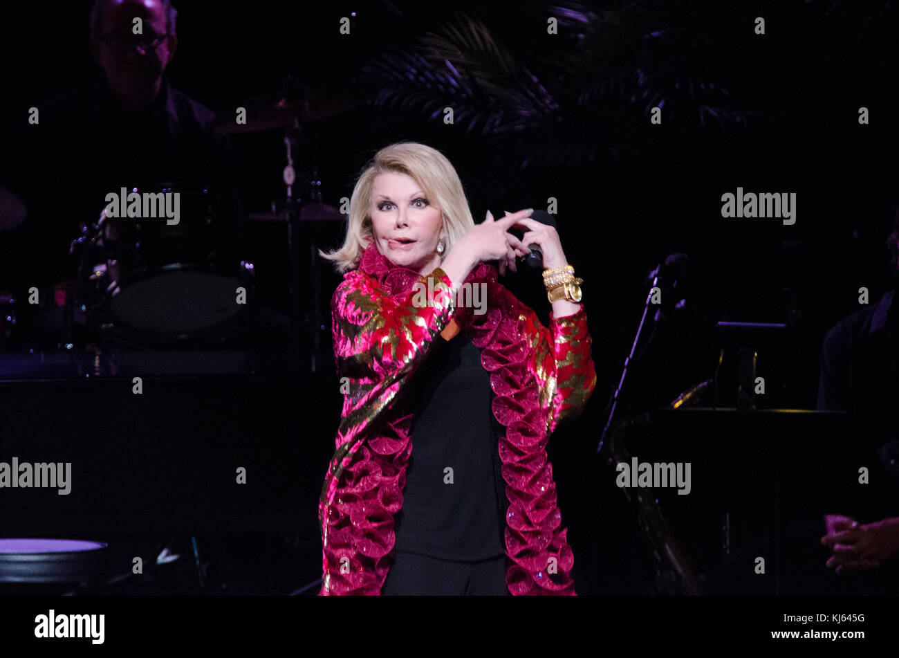 American Comedian Joan Rivers High Resolution Stock Photography and ...
