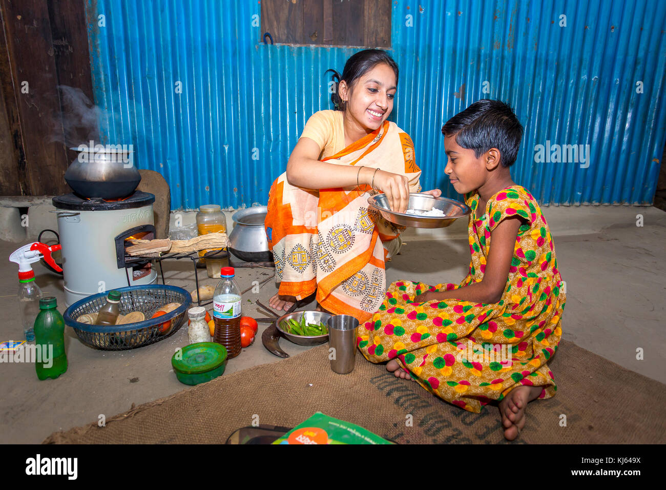 A happy Family environments in Dhaka city, Bangladesh Stock Photo - Alamy
