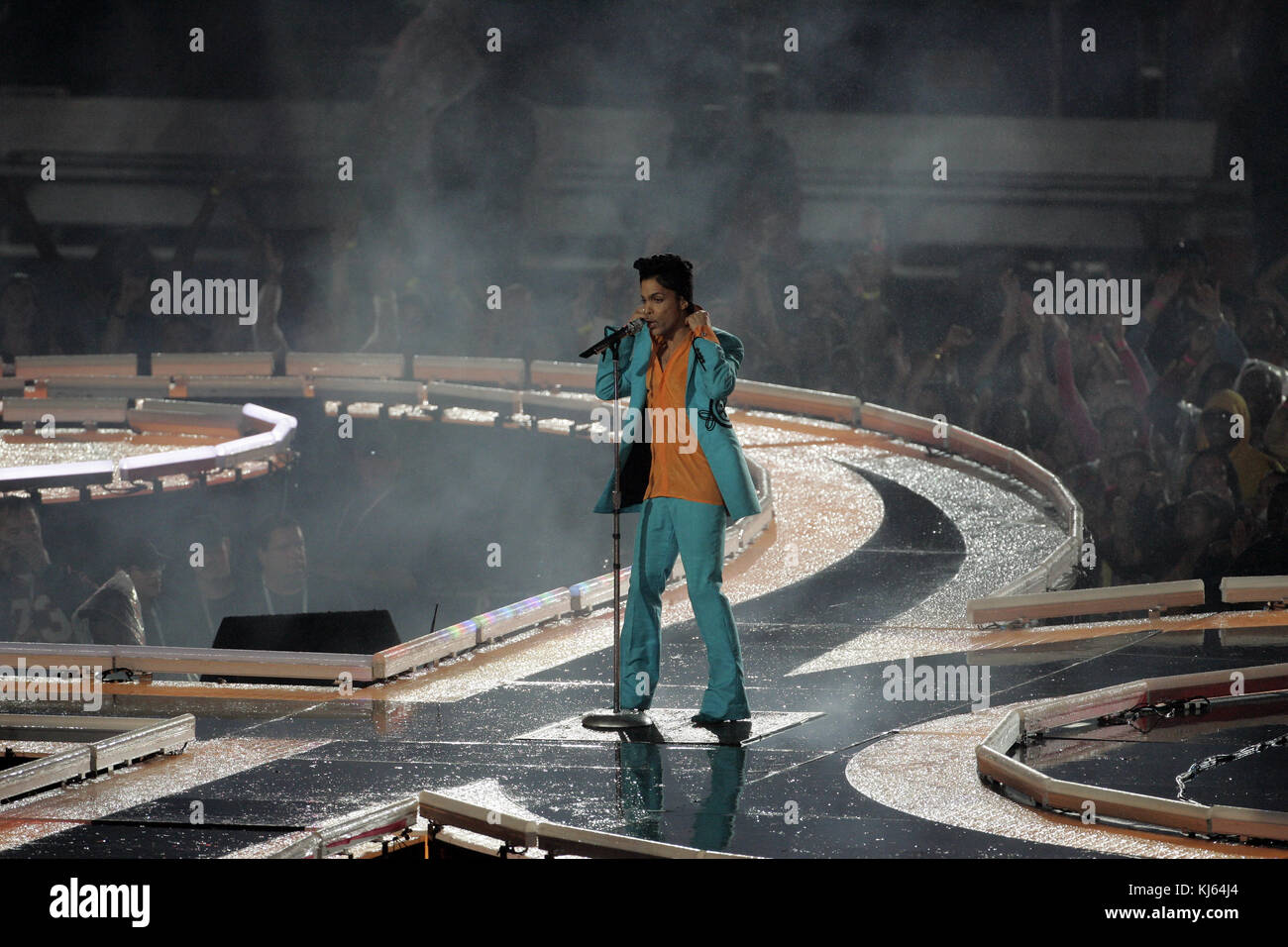MIAMI, FL - FEBRUARY 4: Prince Rogers Nelson The artist known as Prince ...