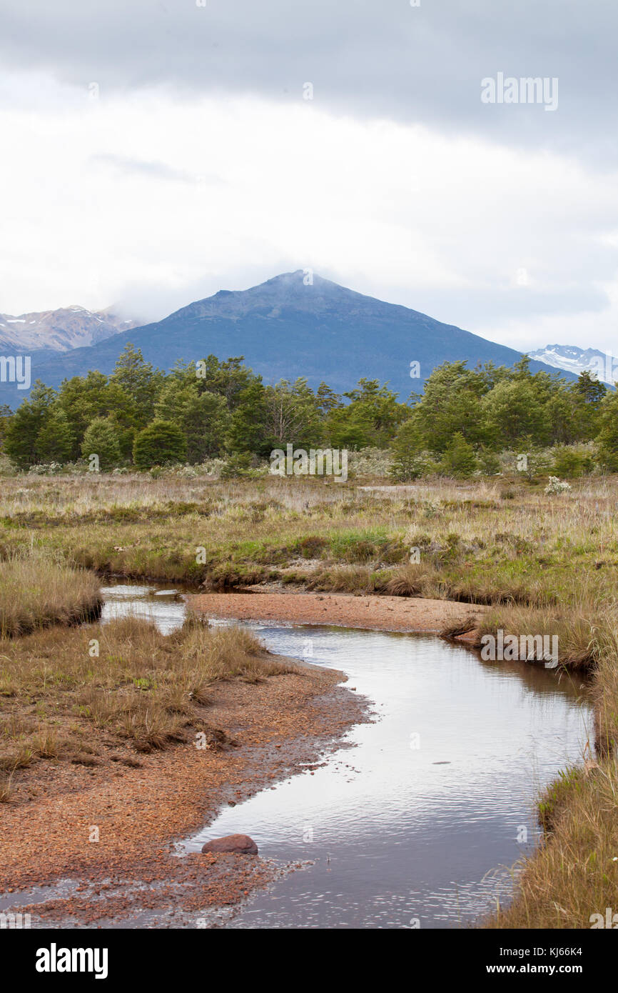 Caleta Wulaia, baie de Wulaia, Chile Stock Photo - Alamy