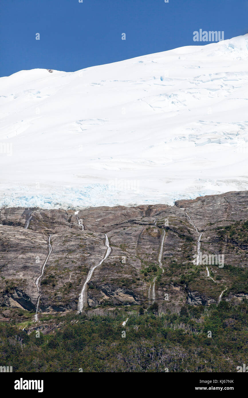 Glacier, Parque Nacional Alberto de Agostini Stock Photo - Alamy
