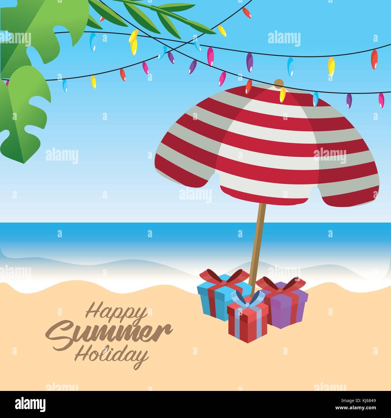 Sunshine christmas party Stock Vector Images - Alamy