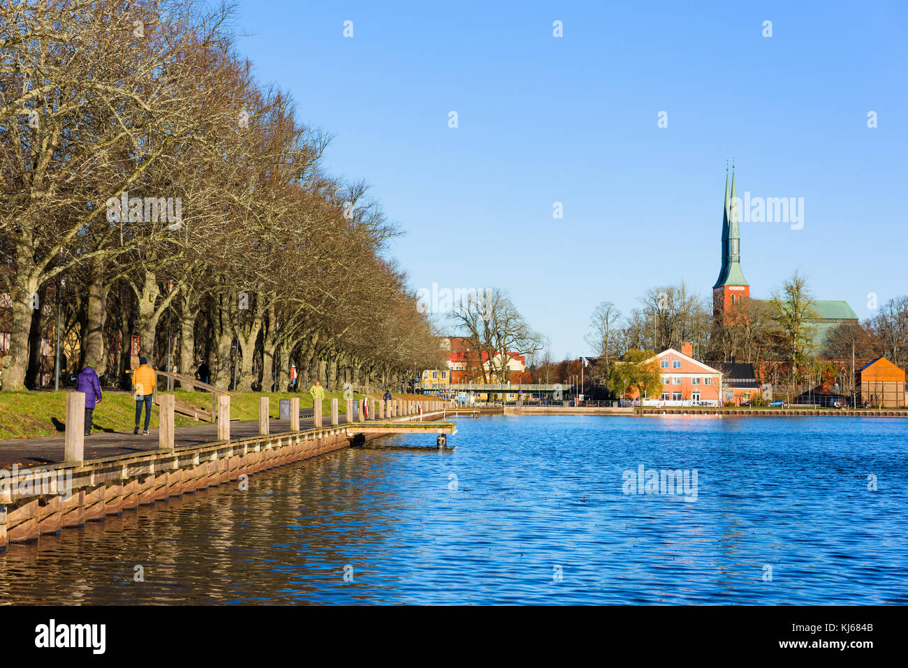 Vaxjo, Sweden - November 13, 2017: Documentary of everyday life and ...