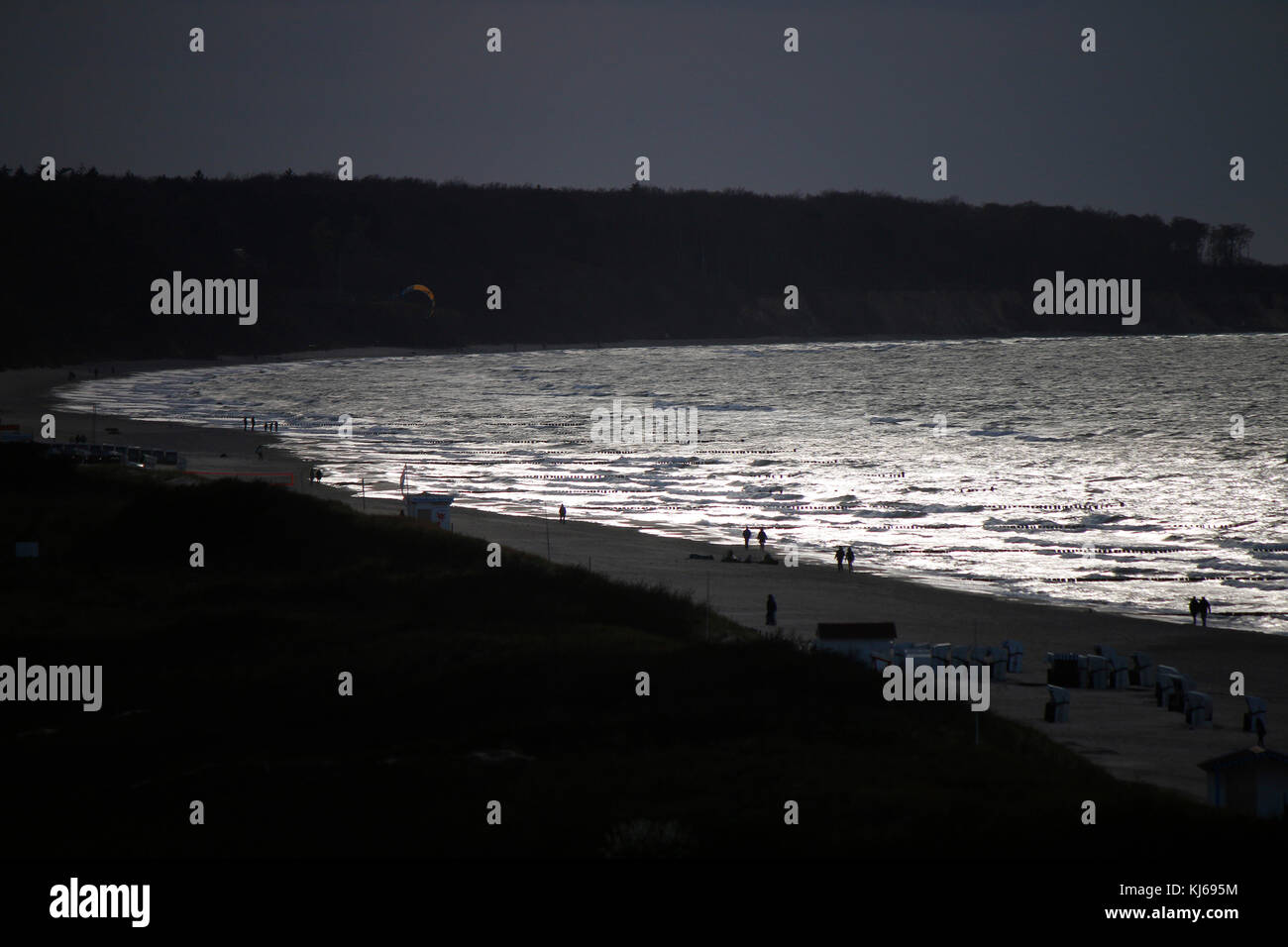 Strand, Ostsee, Rostock Warnemuende Stock Photo - Alamy