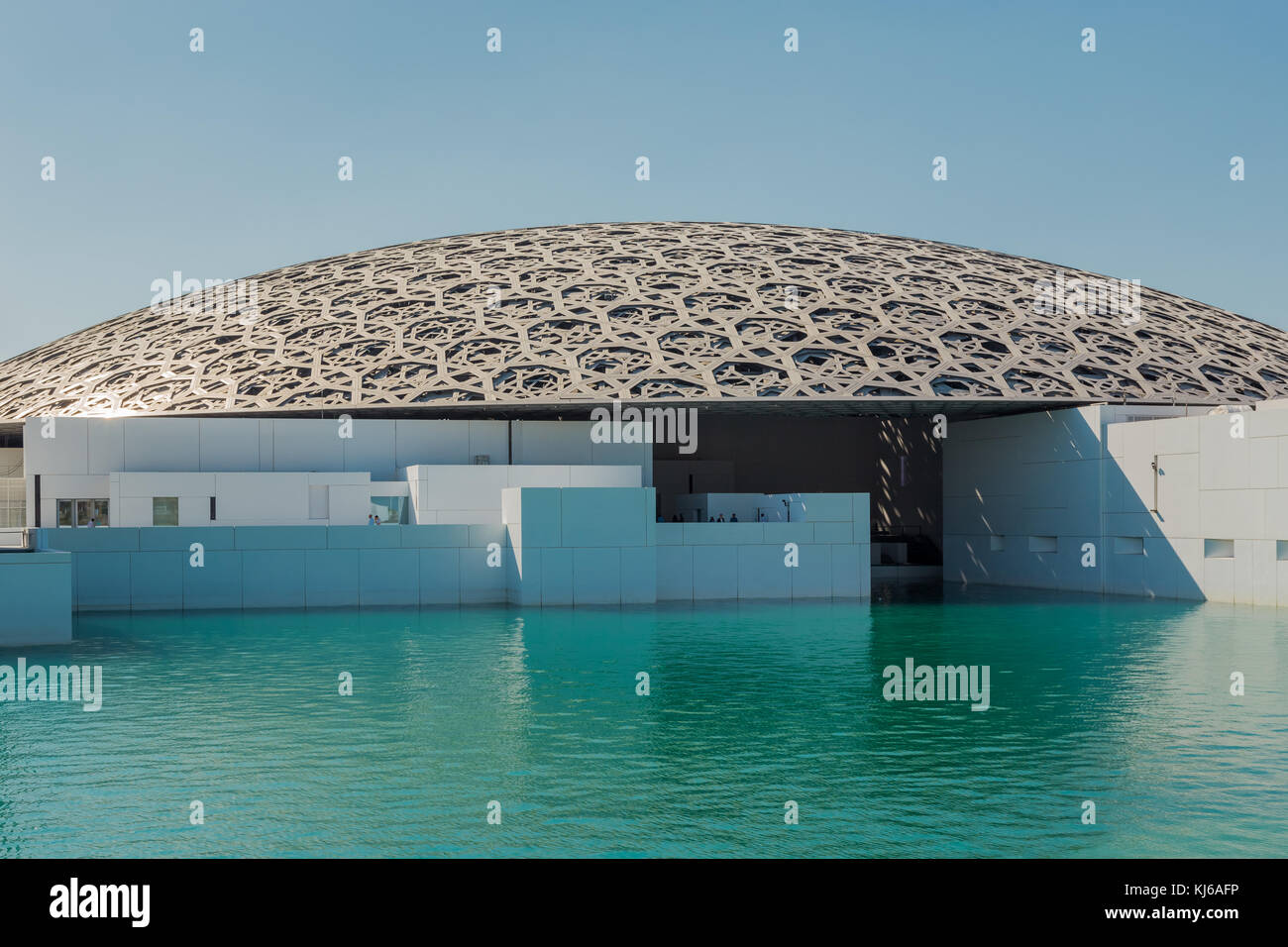 Abu Dhabi, United Arab Emirates, November 14, 2017, The Louvre Museum ...