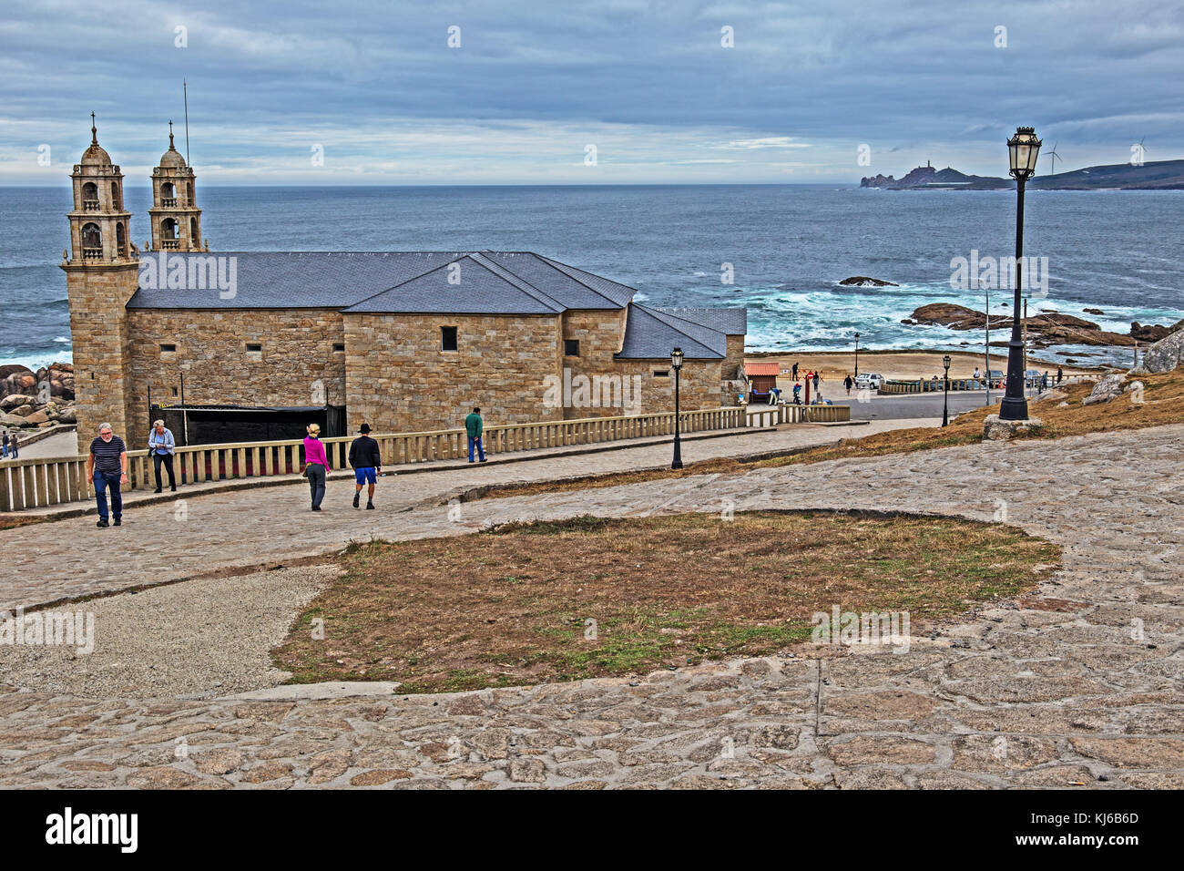 Santuario da Virxe da Barca, Muxia, Galicia, Spain Stock Photo - Alamy