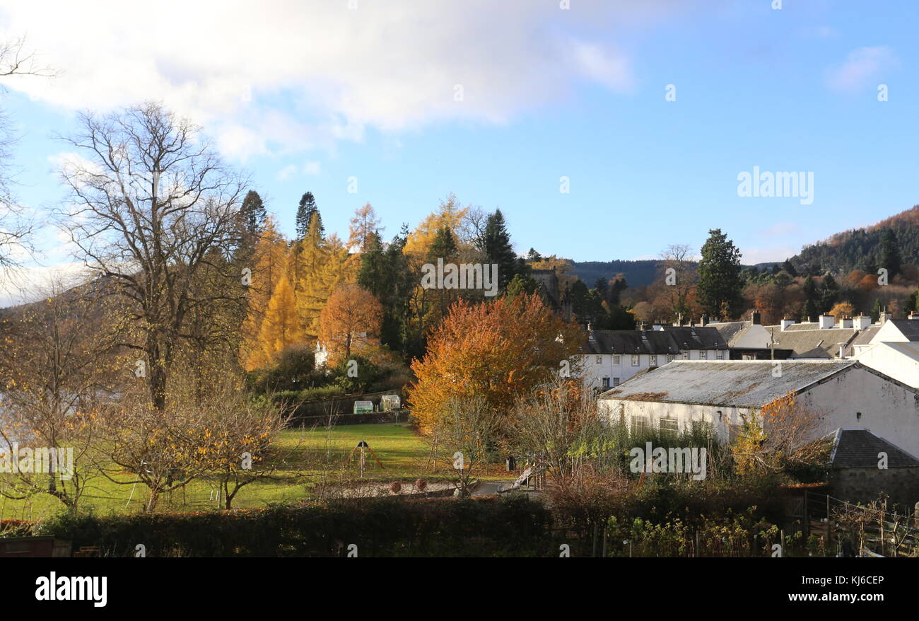 Dunkeld in autumn Scotland November 2017 Stock Photo - Alamy