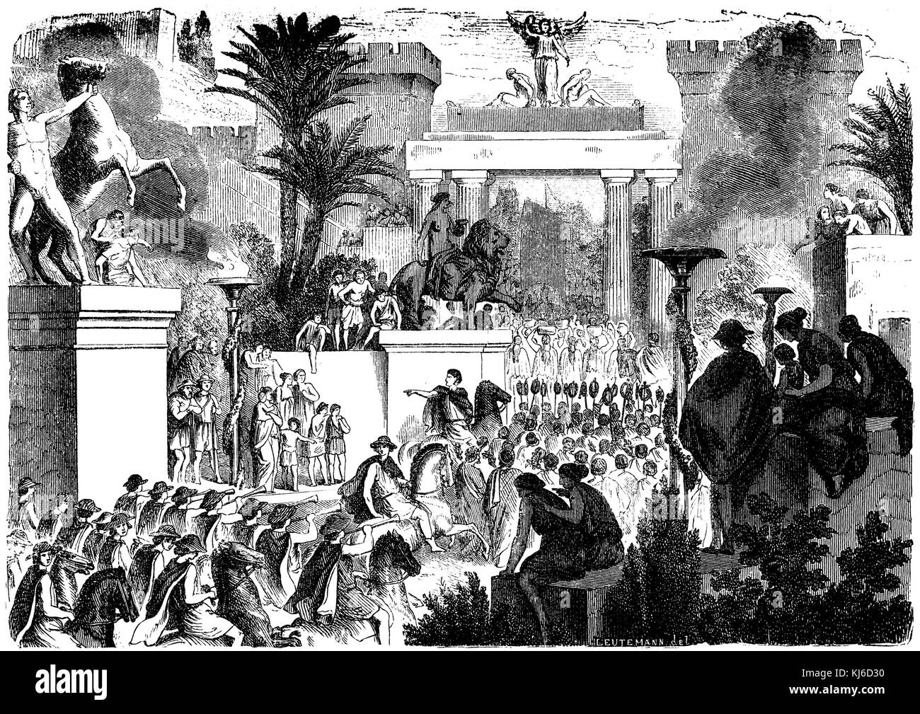 Panathenaic procession hi-res stock photography and images - Alamy